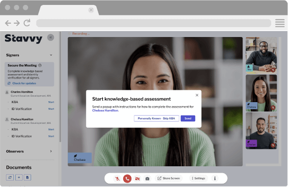 How to perform a remote mortgage closing with Stavvy