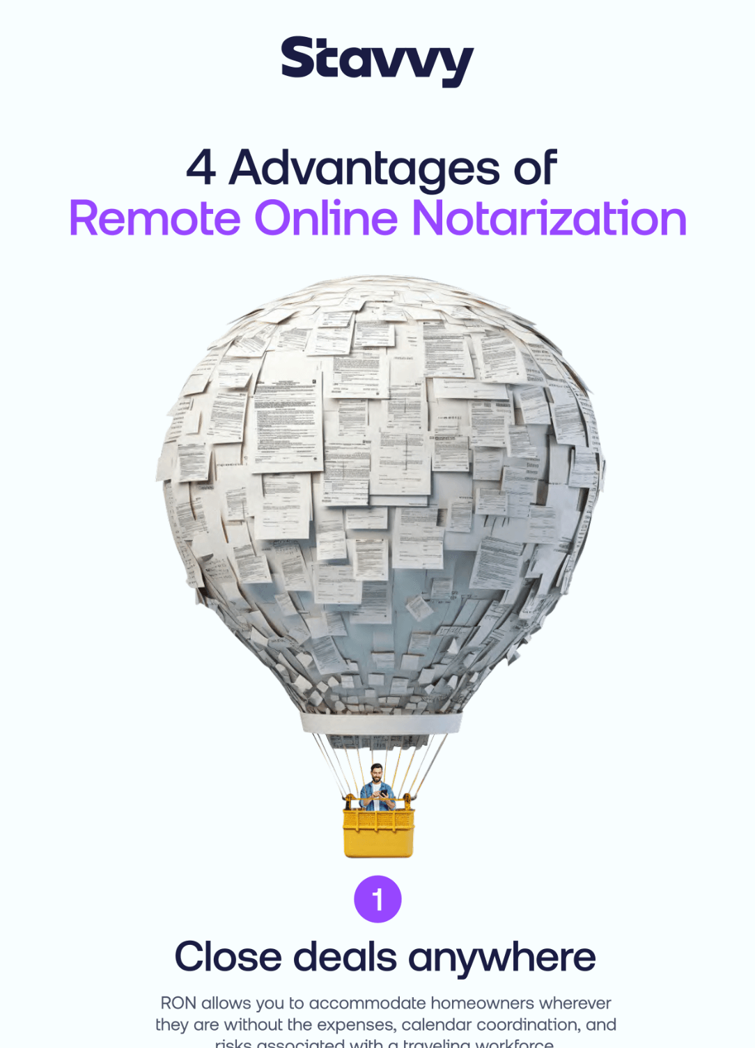 [Infographic] Benefits of Remote Online Notarization for Title Agents